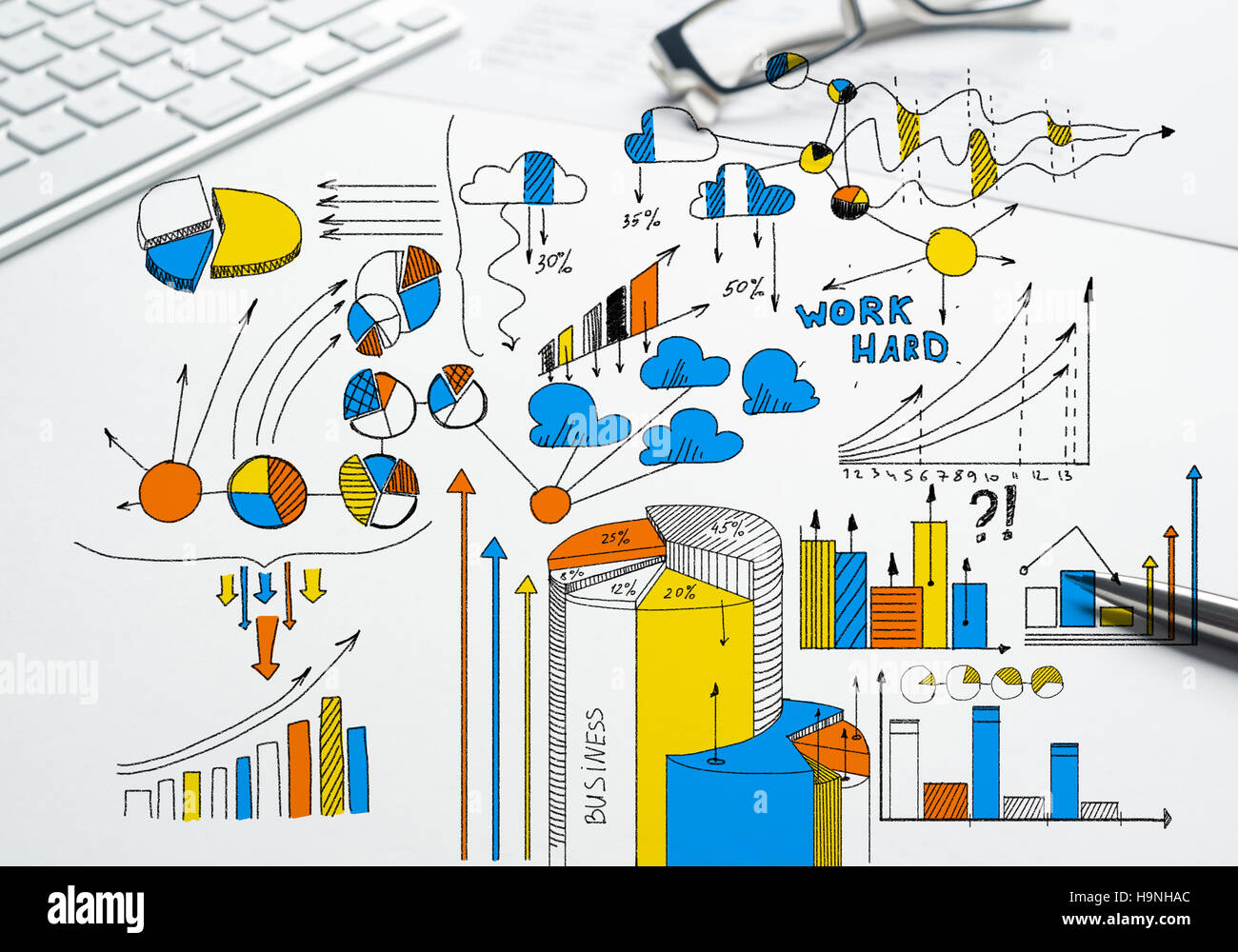 Plan for profitable business Stock Photo - Alamy