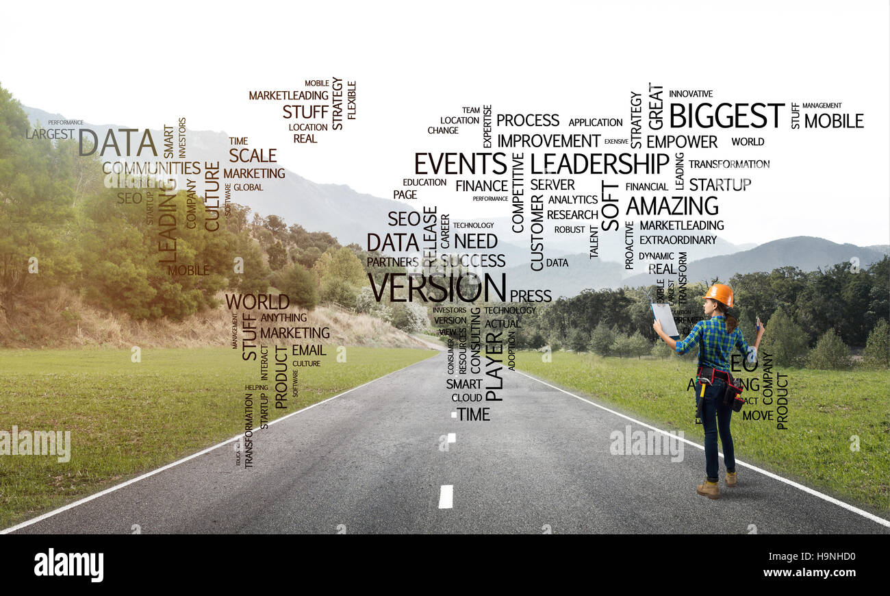 Roads connect the world Stock Photo - Alamy