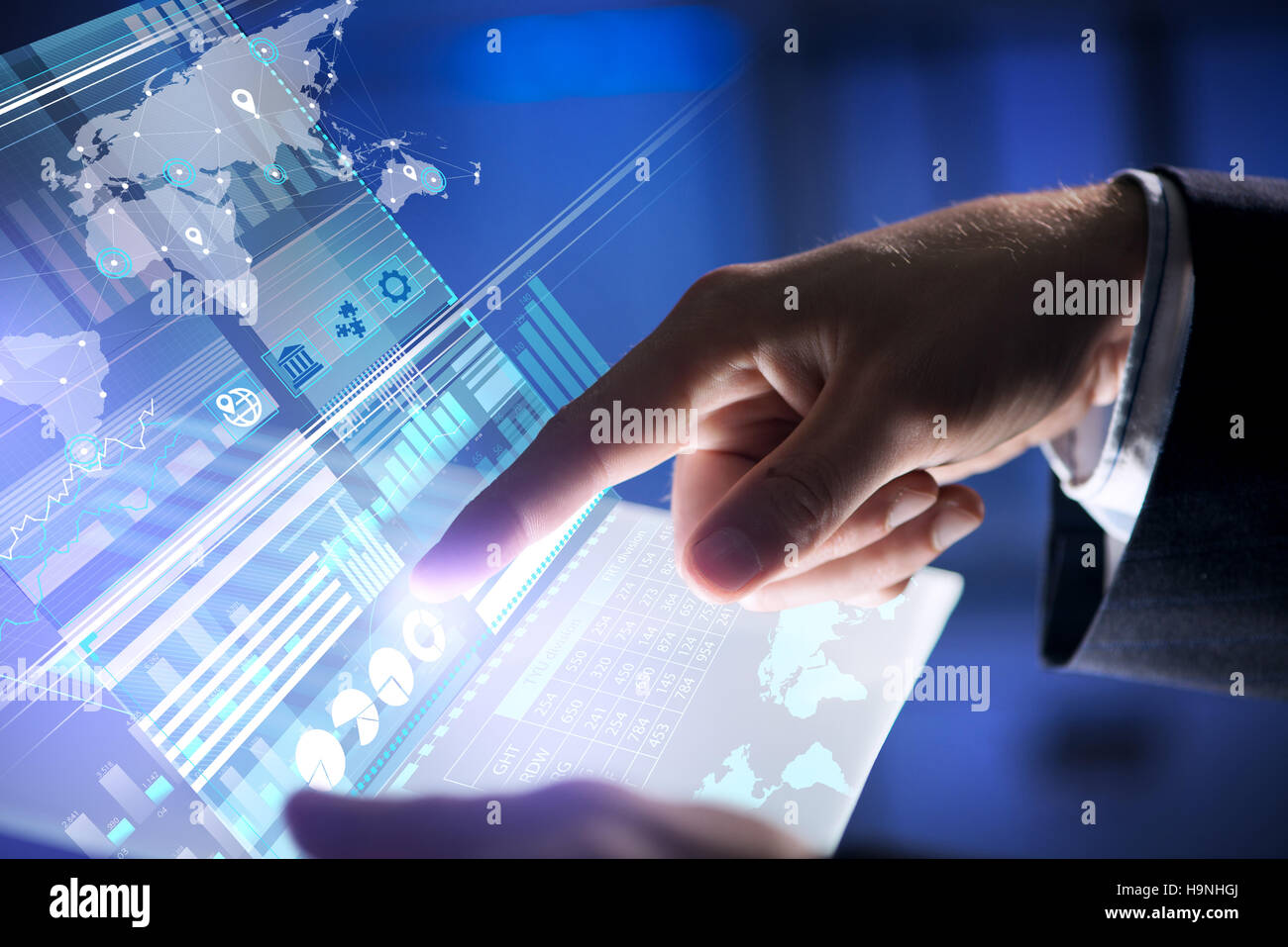 New technologies in use Stock Photo - Alamy