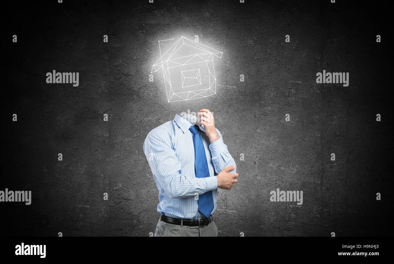 Real estate agent Stock Photo - Alamy