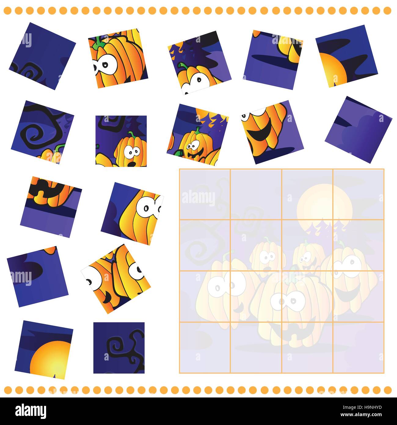 Ready for pumpkins Stock Vector Images - Alamy
