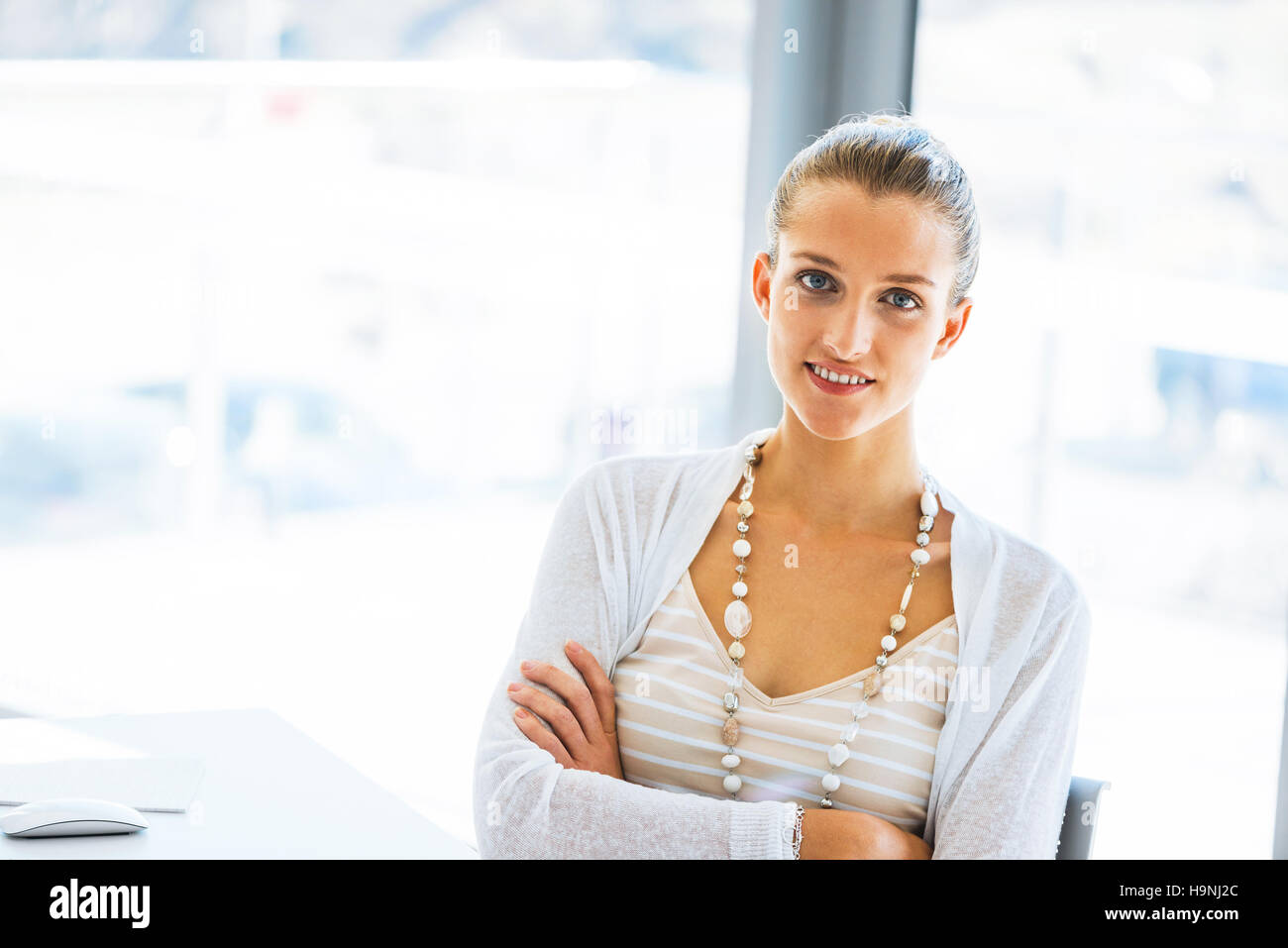 Elegant office worker Stock Photo - Alamy