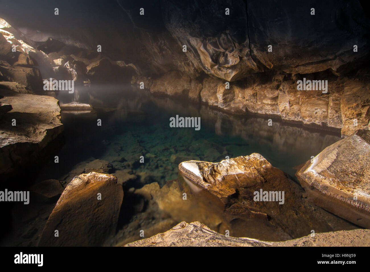 Cave hot spring hi-res stock photography and images - Alamy