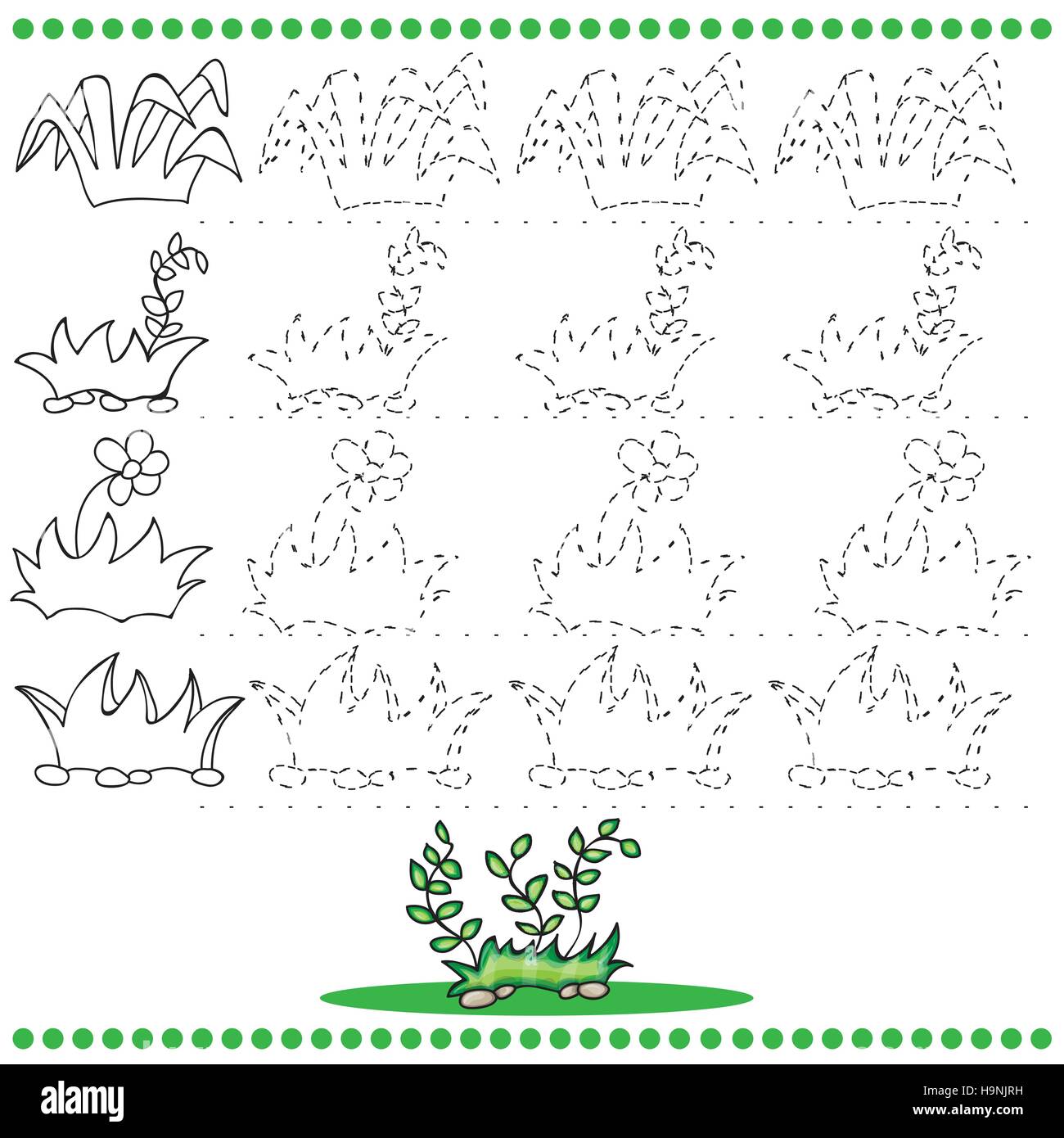 Vector connect line dot Stock Vector Images - Alamy