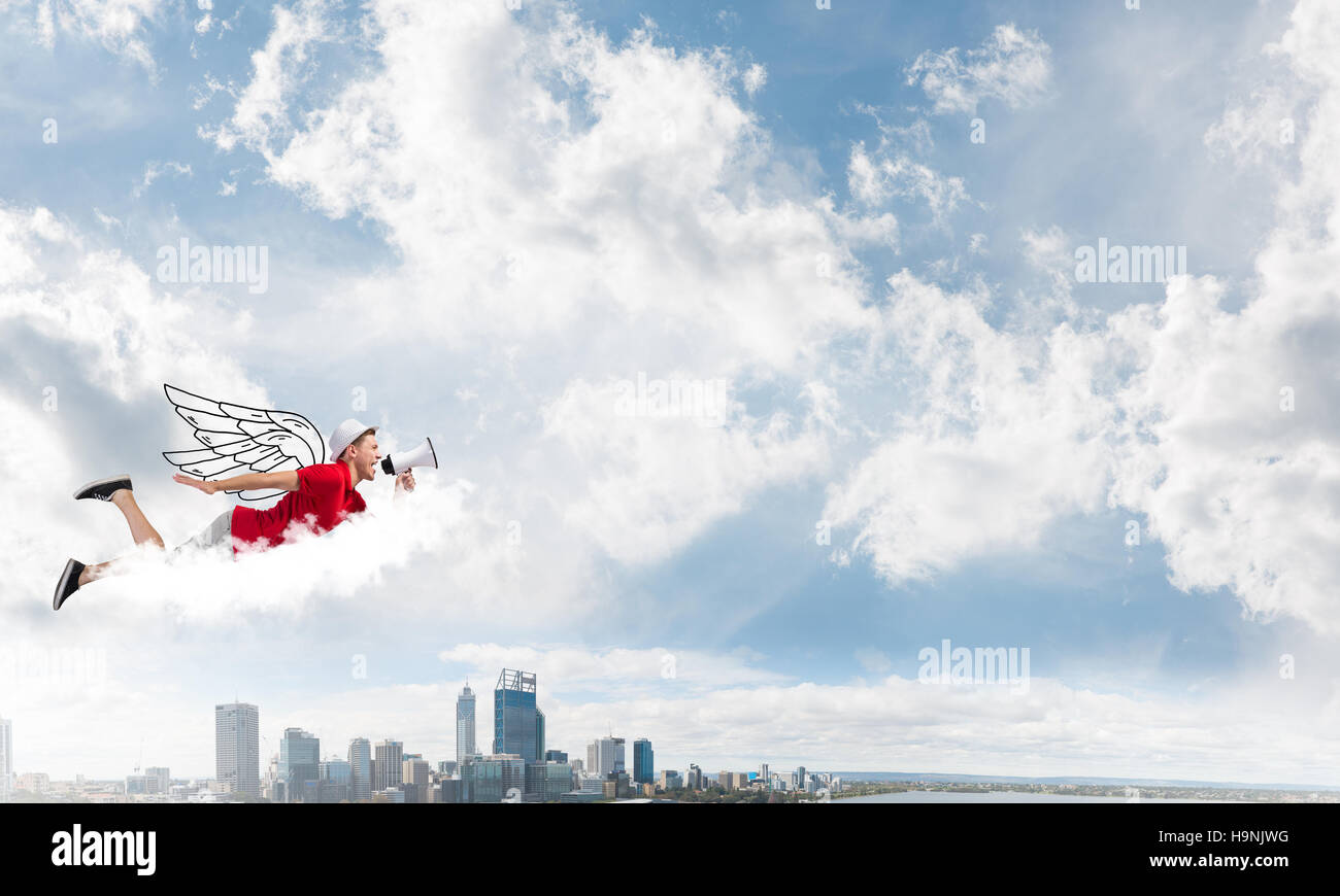 Feeling young and free Stock Photo - Alamy