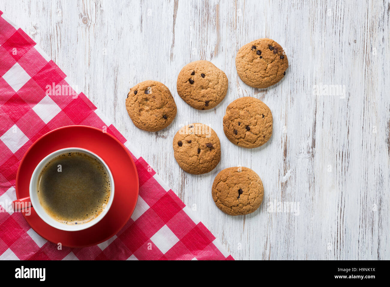 Cup of refreshing coffee Stock Photo - Alamy