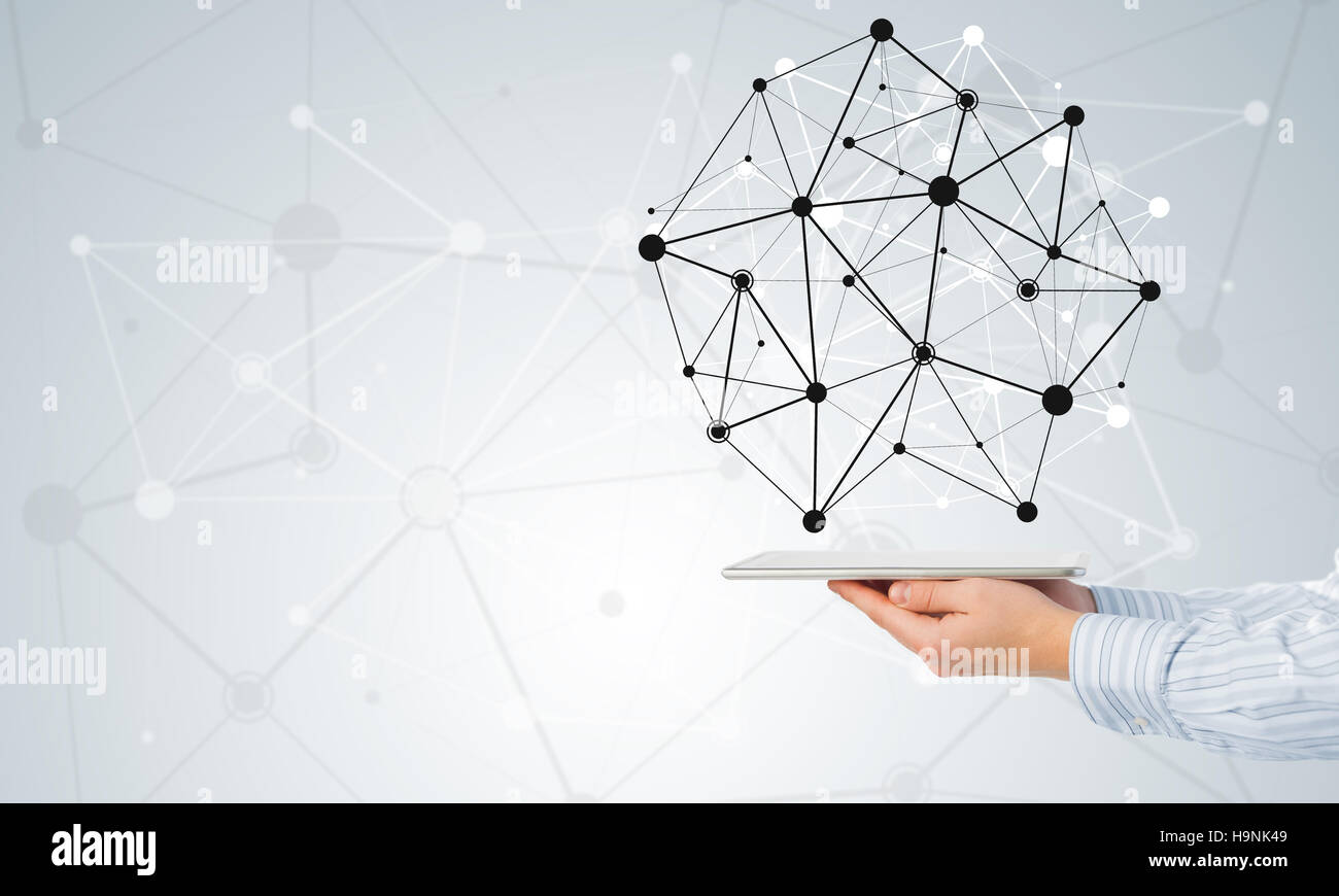 Wireless connection concept Stock Photo - Alamy
