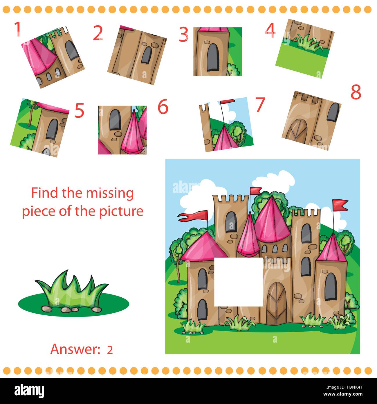 Kids kingdom Stock Vector Images - Alamy