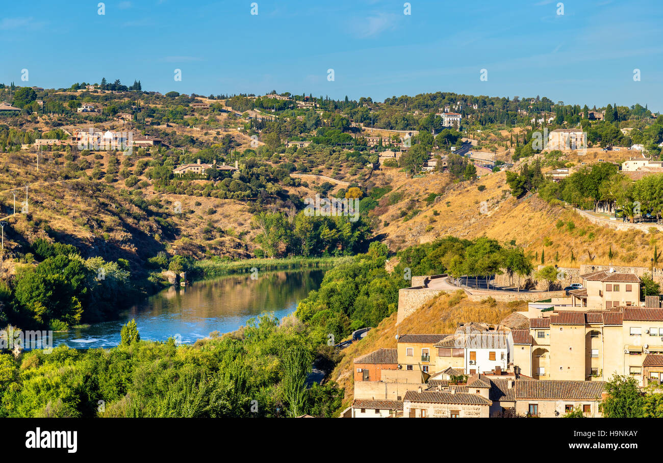 The Tagus River in Toledo, Spain Stock Photo - Alamy