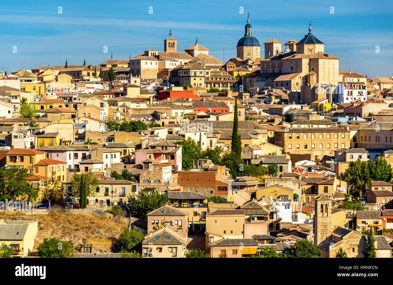 The medieval city of Toledo, a UNESCO world heritage site in Spain ...