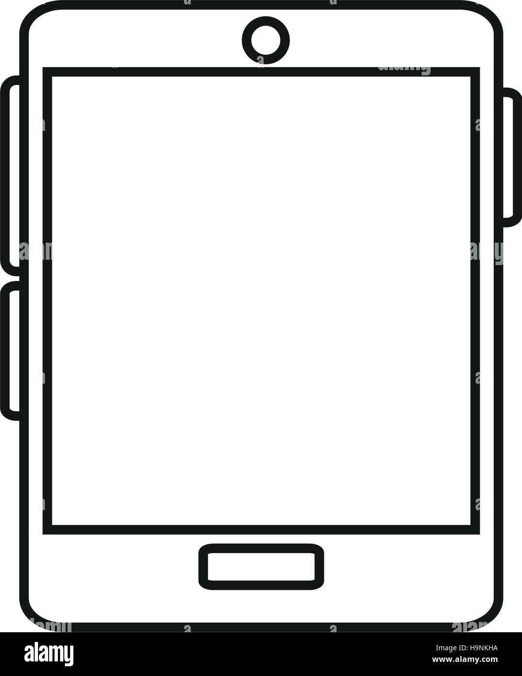 Isolated tablet device design Stock Vector Image & Art - Alamy