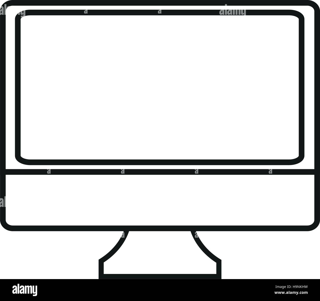 Isolated computer device design Stock Vector Image & Art - Alamy