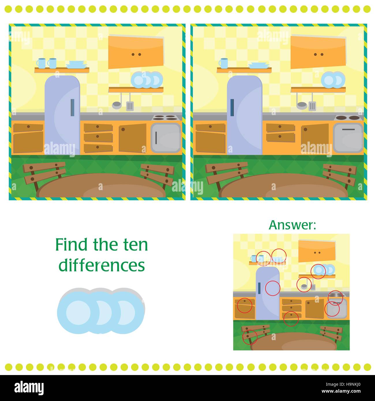 Kitchen Cabinet Cartoon High Resolution Stock Photography and Images ...