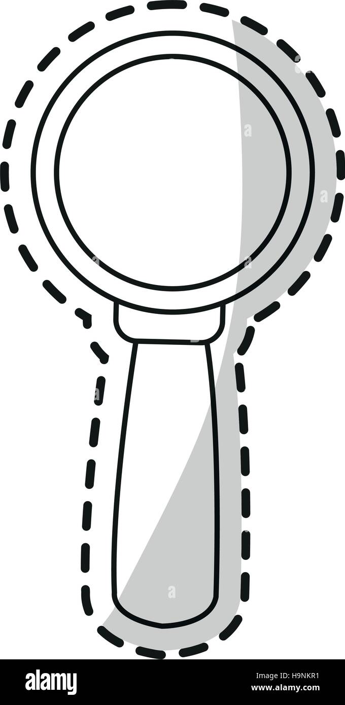 Isolated lupe tool design Stock Vector Image & Art - Alamy