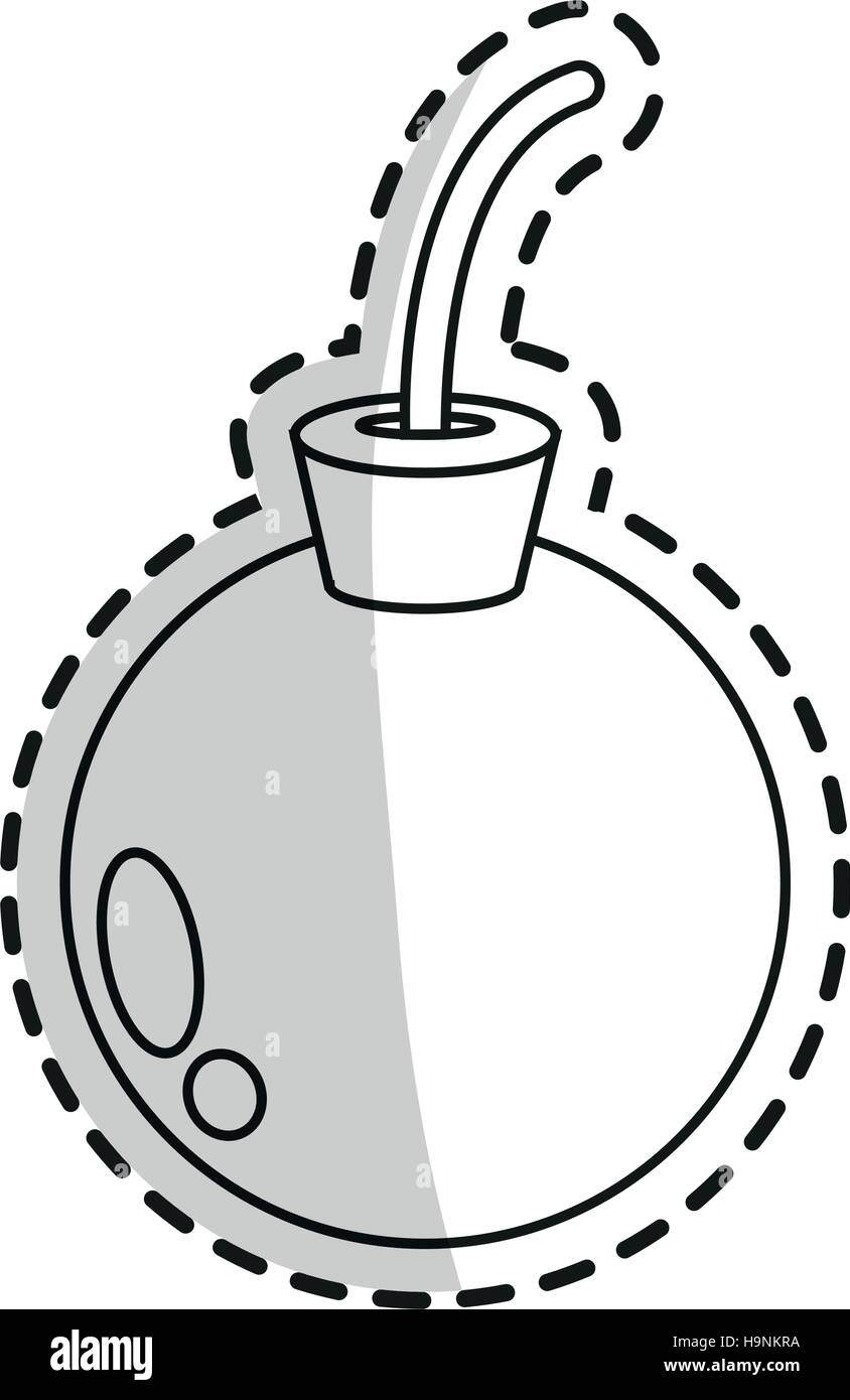 Isolated bomb design Stock Vector Image & Art - Alamy