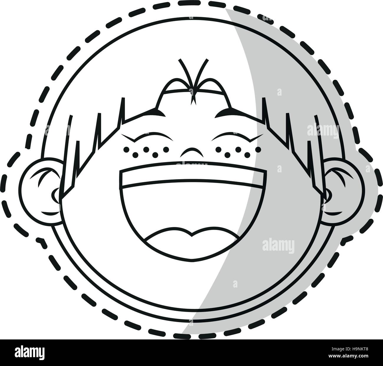 Isolated kid cartoon design Stock Vector Image & Art - Alamy
