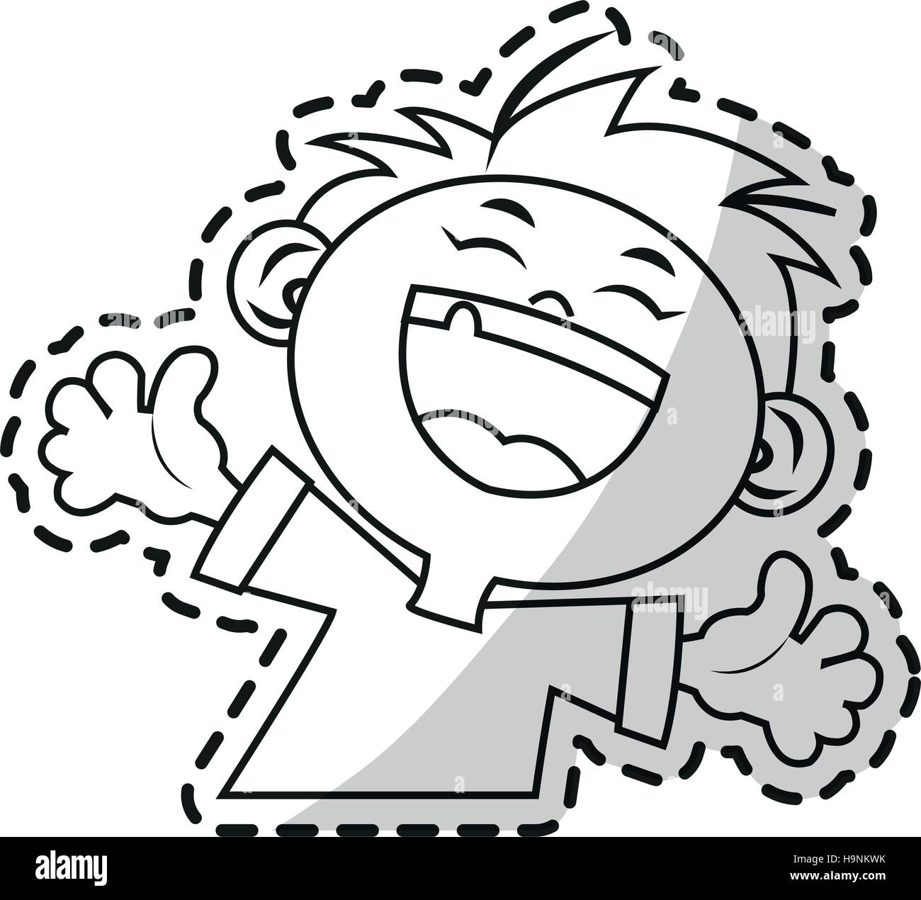 Isolated kid cartoon design Stock Vector Image & Art - Alamy