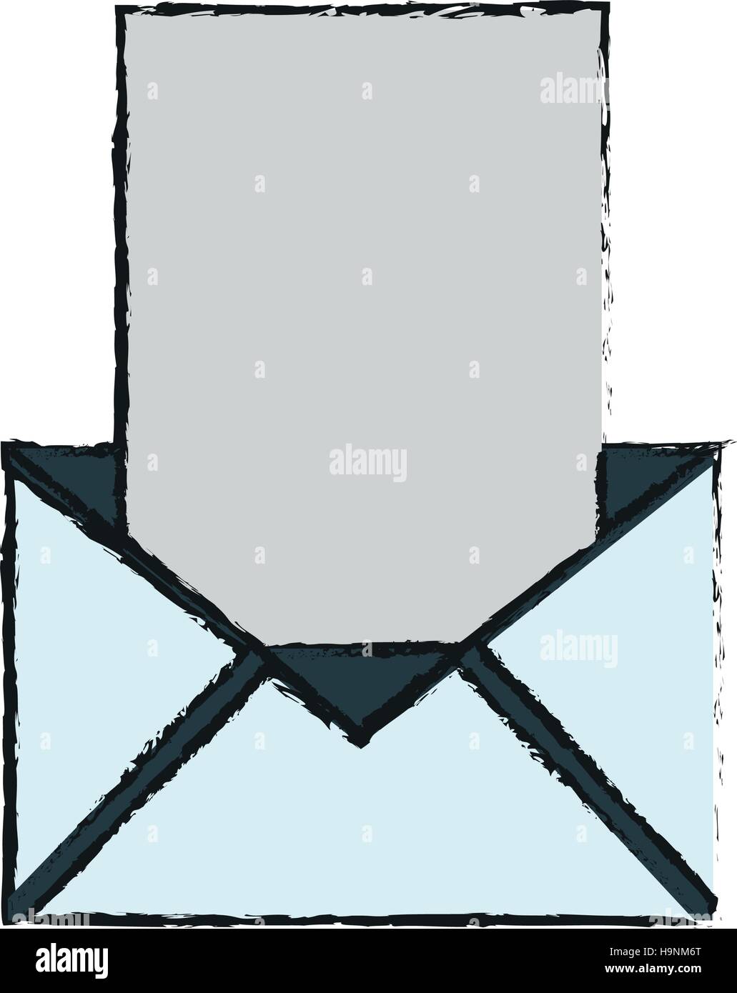 Isolated email envelope design Stock Vector Image & Art - Alamy