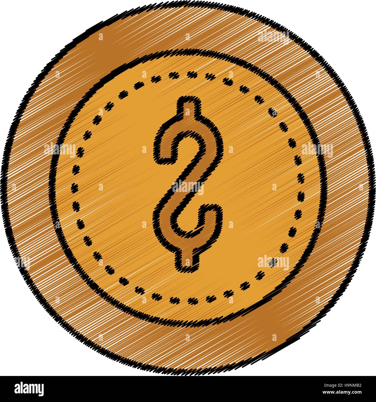 Isolated coin design Stock Vector Image & Art - Alamy