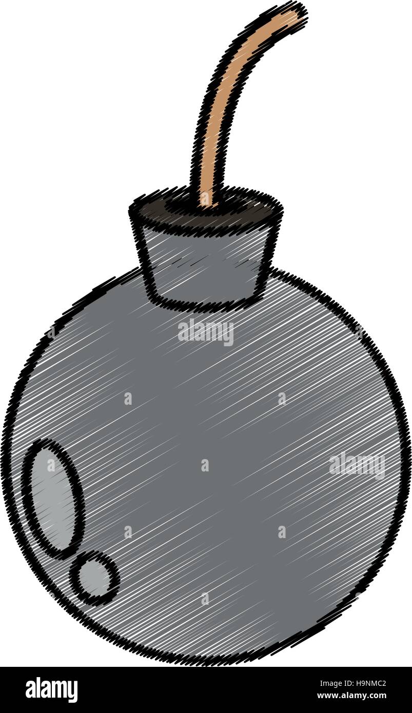Isolated bomb design Stock Vector Image & Art - Alamy