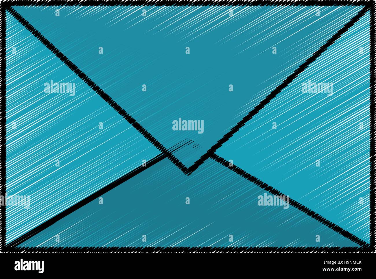 Isolated email envelope design Stock Vector Image & Art - Alamy