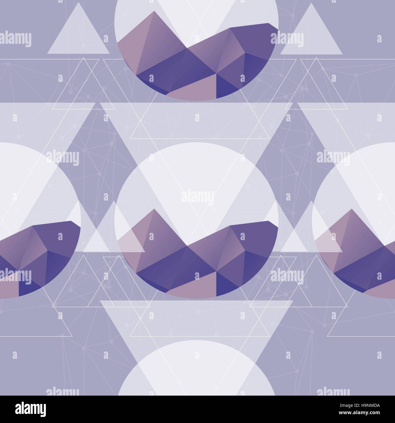 Triangular background - Seamless geometric pattern. Seamless abstract ...