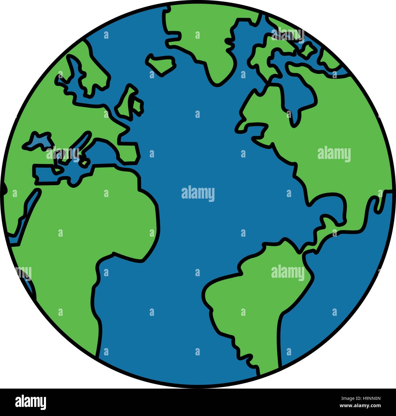 Isolated planet sphere design Stock Vector Image & Art - Alamy
