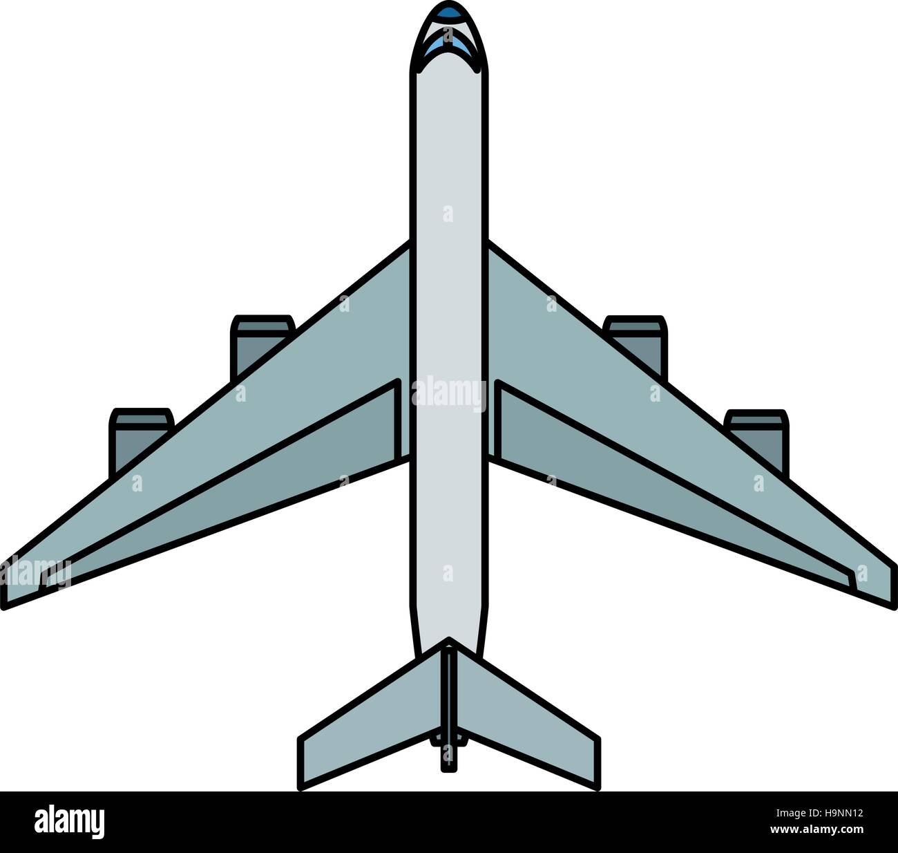 Isolated airplane design Stock Vector Image & Art - Alamy