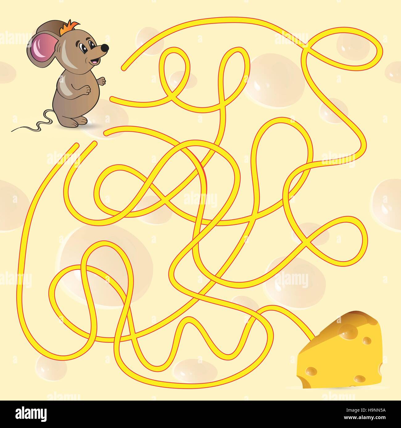 Mouse cheese maze hi-res stock photography and images - Alamy