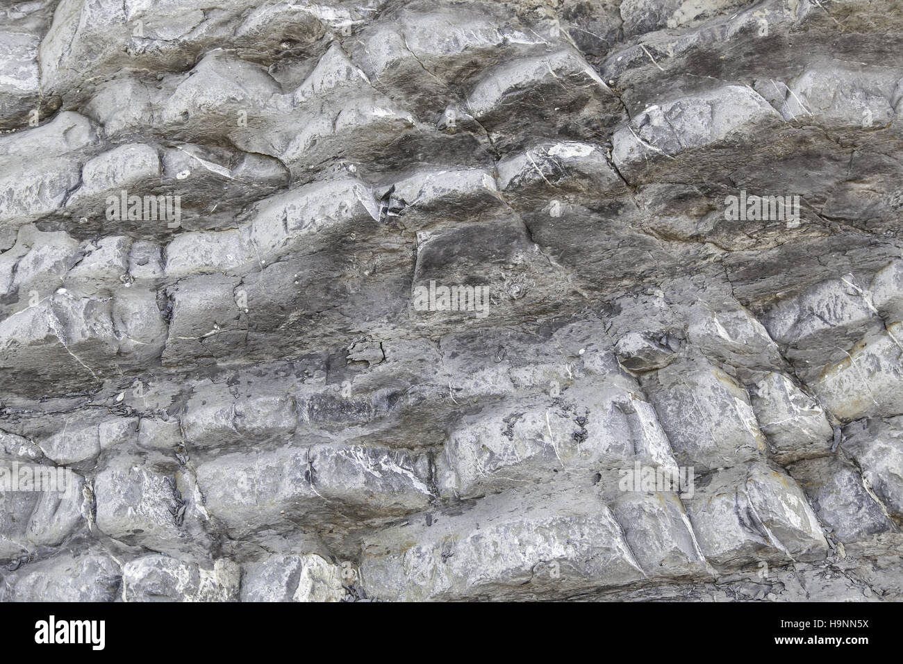 Texture of gray rocks in mountain, geology and mineral Stock Photo - Alamy