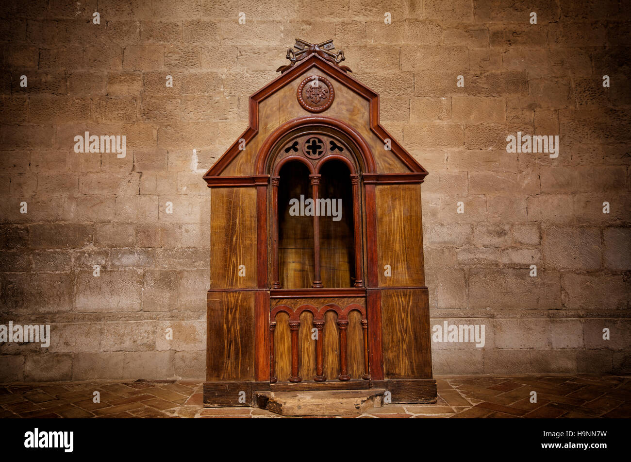 Monasterio de Veruela / Veruela Abbey, Aragon, Spain - Confessional in ...
