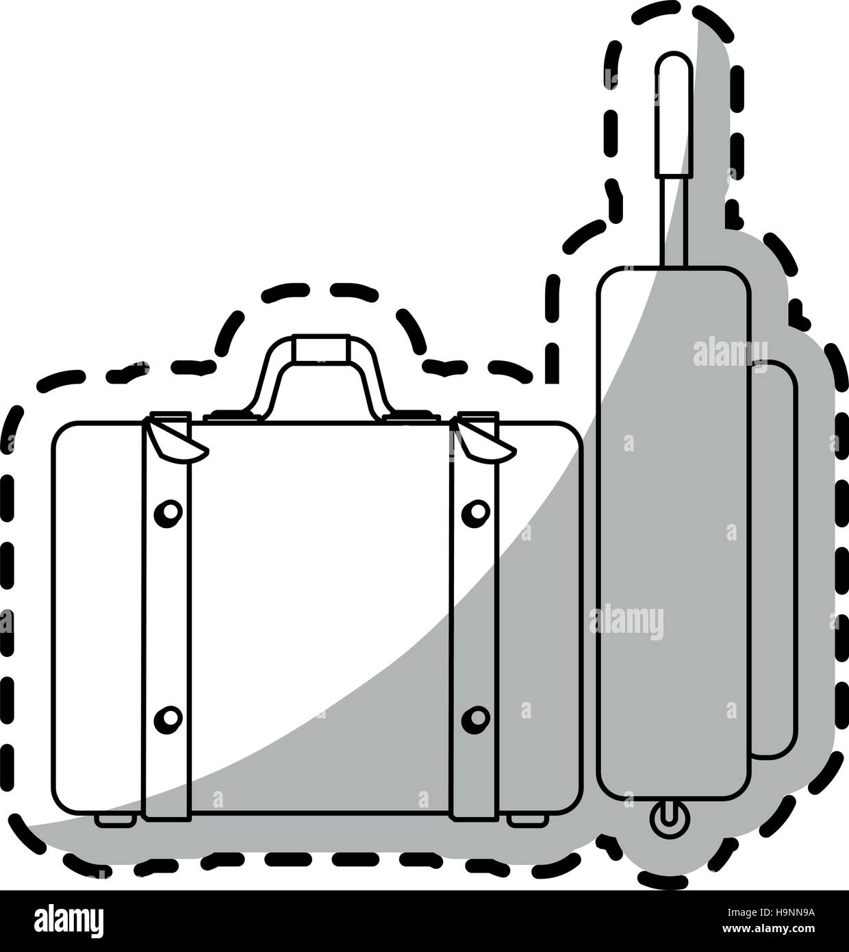 Isolated baggage design Stock Vector Image & Art - Alamy