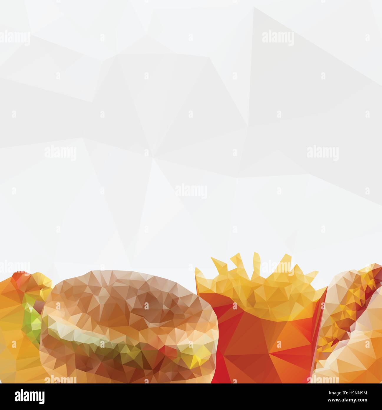 Fast Food Background For Powerpoint