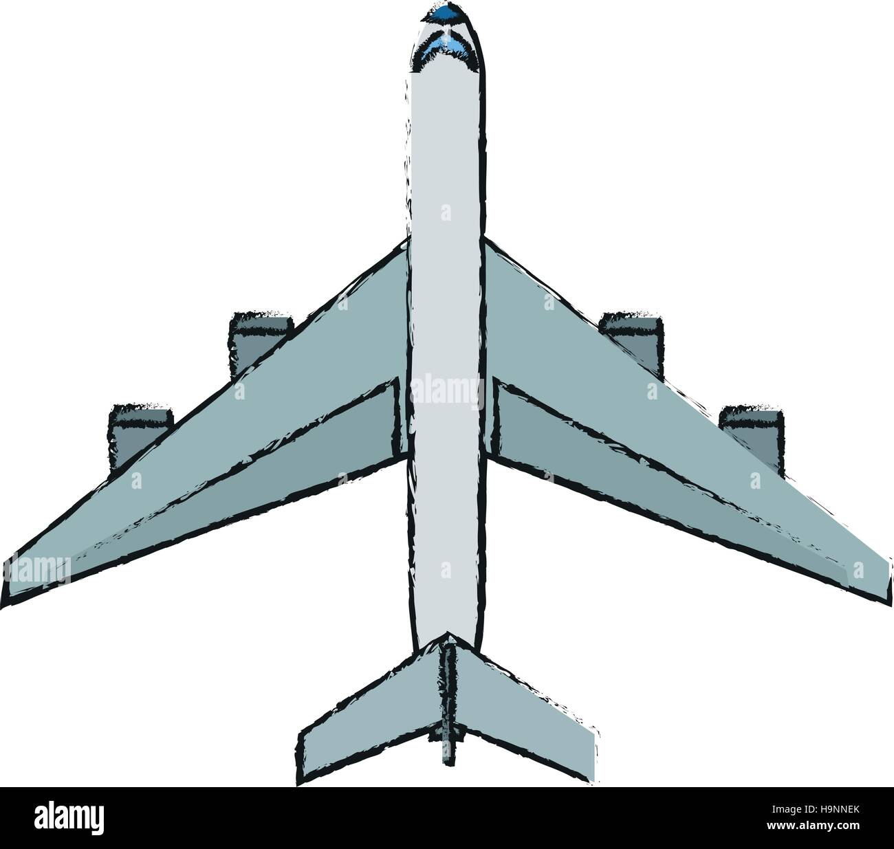 Isolated airplane design Stock Vector Image & Art - Alamy