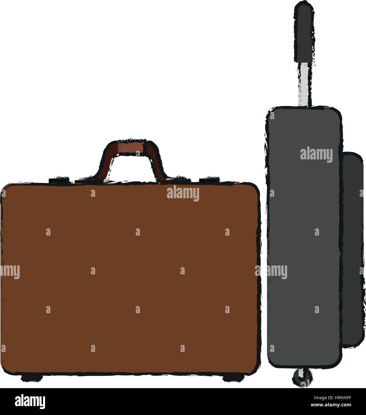 Isolated baggage design Stock Vector Image & Art - Alamy