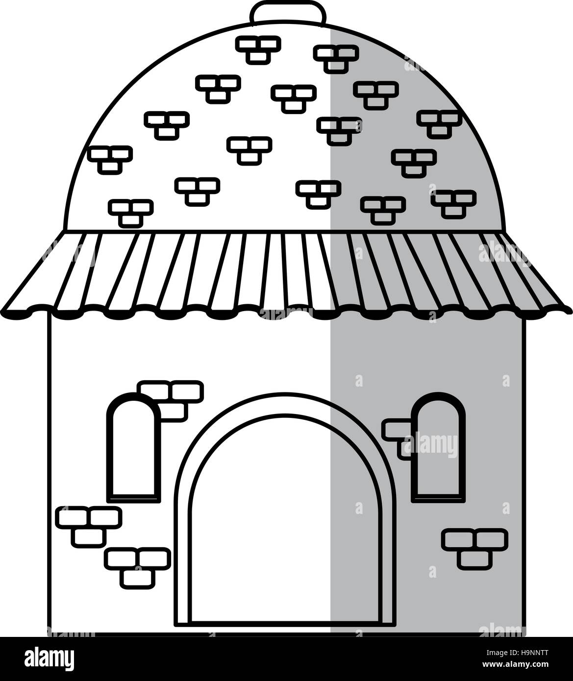 Isolated mexican building design Stock Vector Image & Art - Alamy