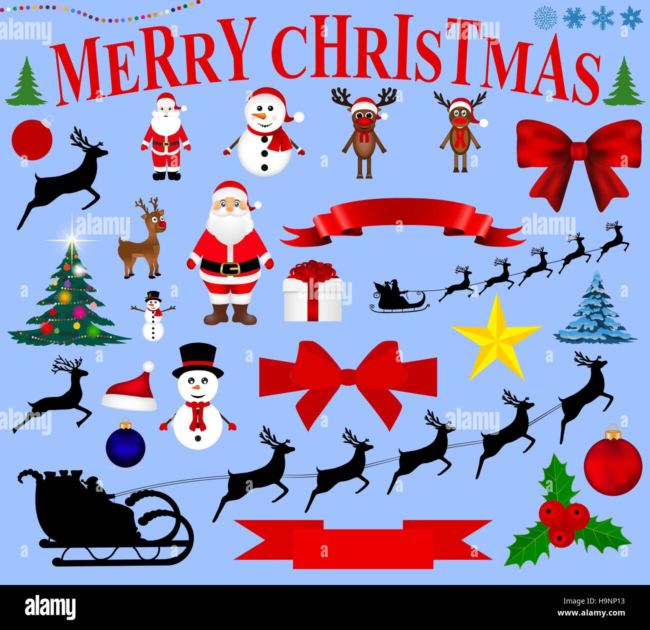 Snowman christmas label Stock Vector Images - Alamy