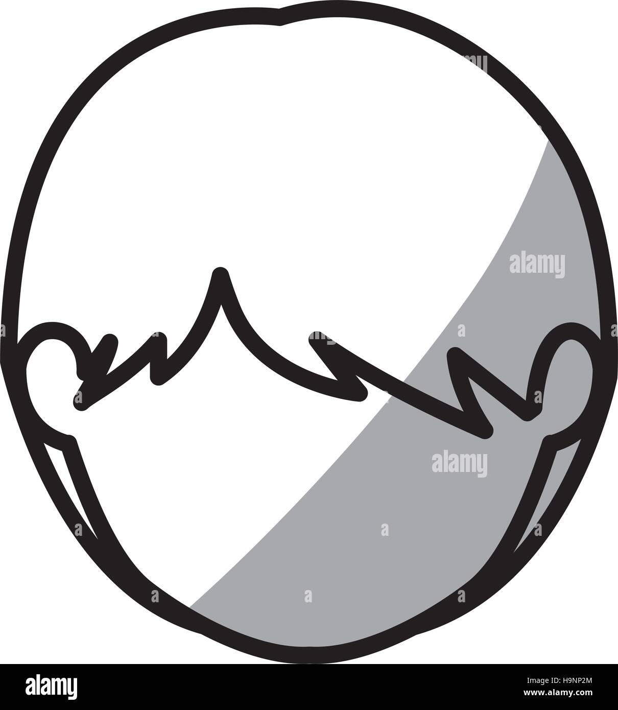 Kid icon. Childhood little people and person theme. Isolated design ...