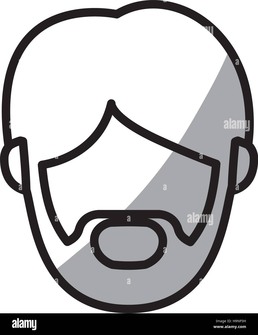 Man icon. Male avatar person people and human theme. Isolated design ...