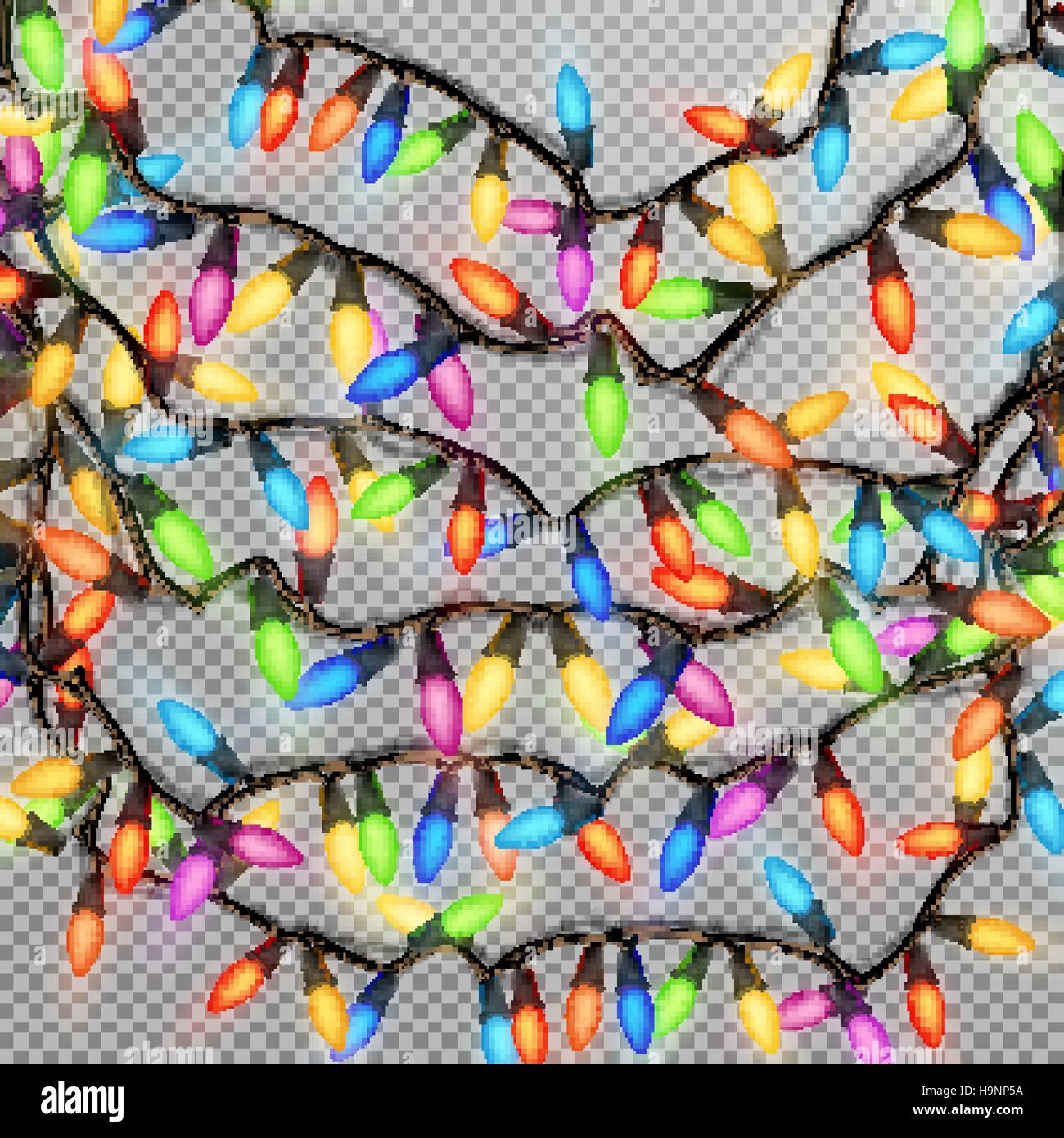 Festoon garland Stock Vector Images - Alamy