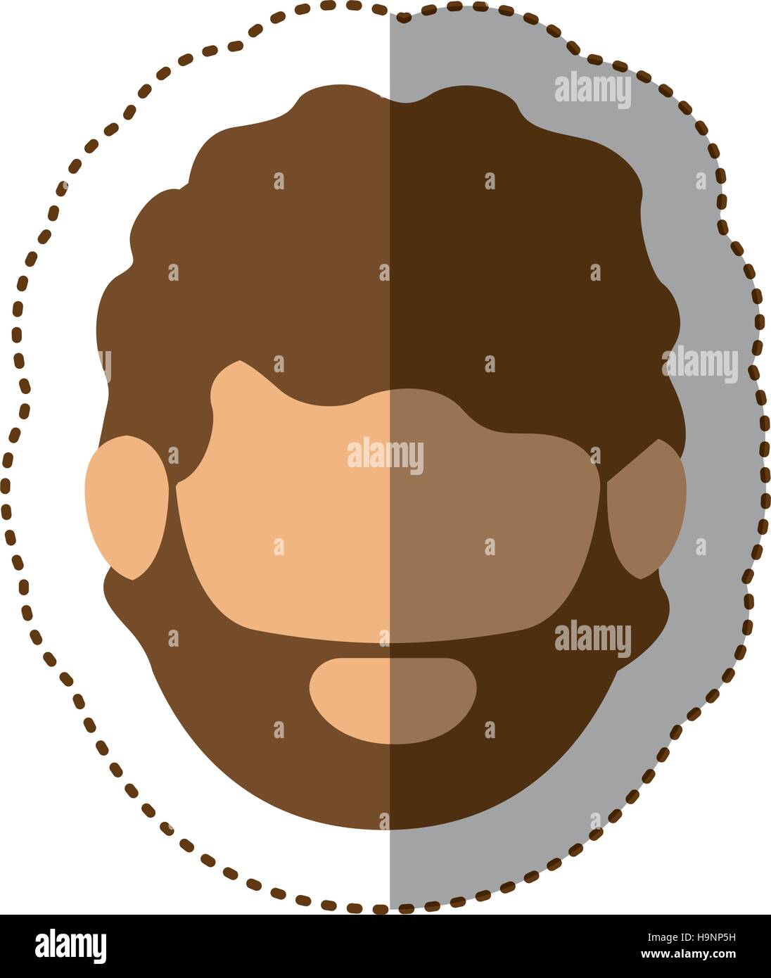 Man icon. Male avatar person people and human theme. Isolated design ...