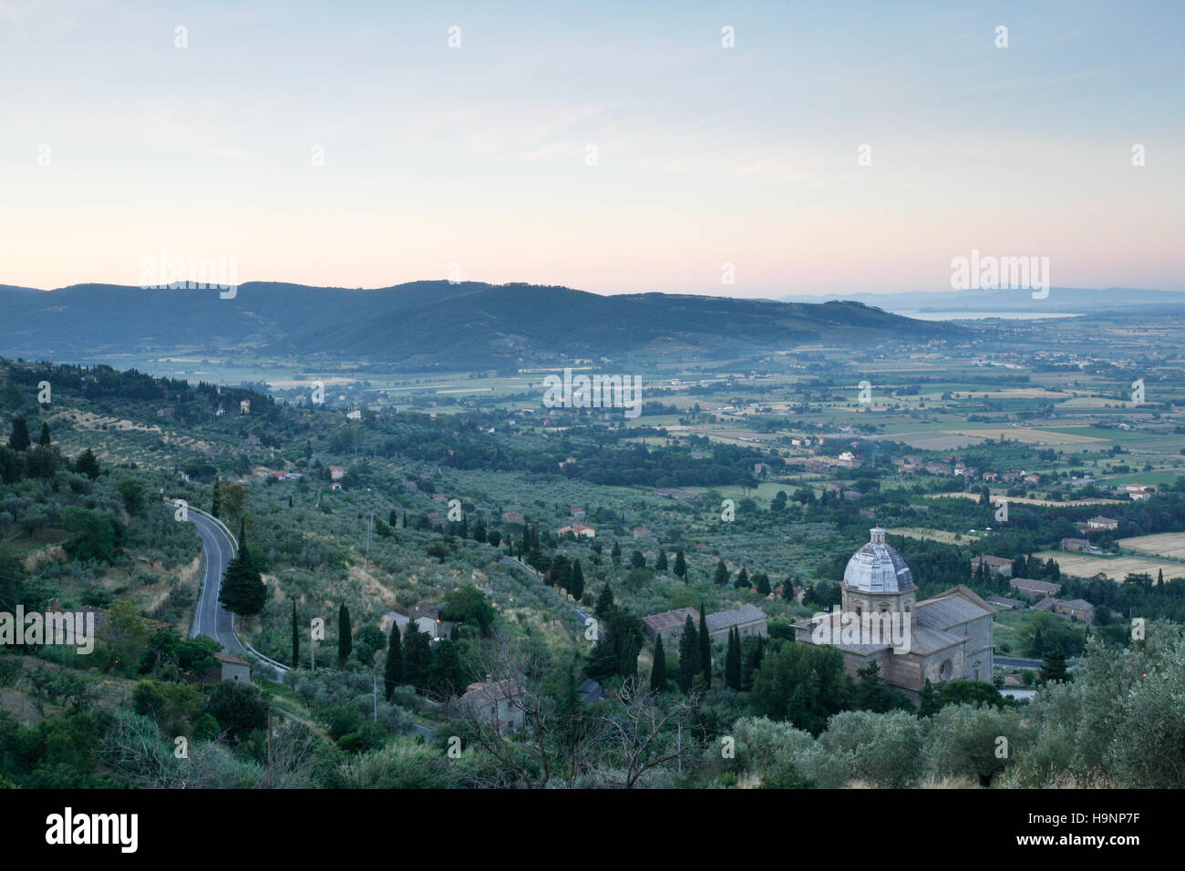 Beautiful scenery in Tuscany Italy Stock Photo - Alamy