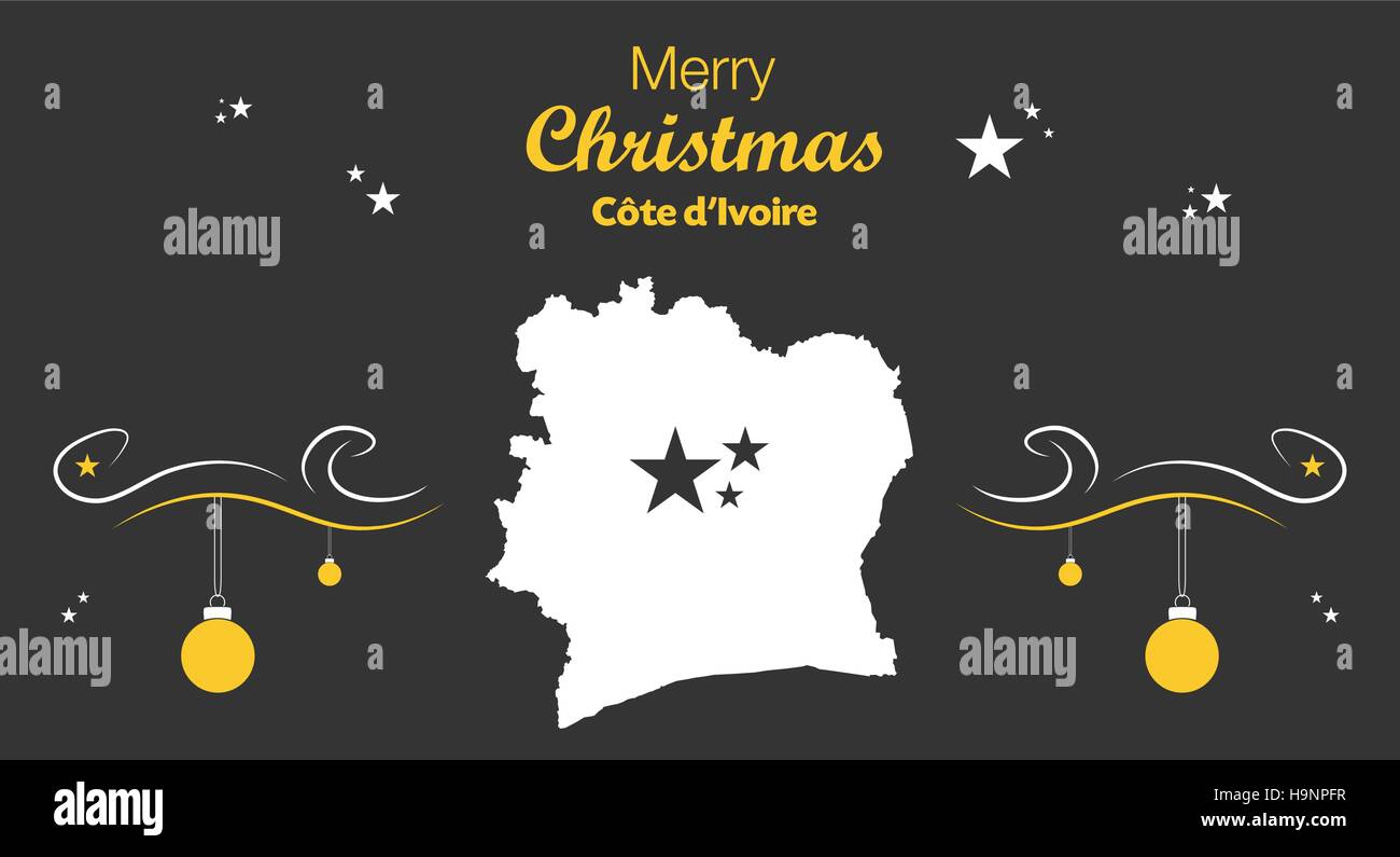 Abstract map ivory coast Stock Vector Images - Alamy