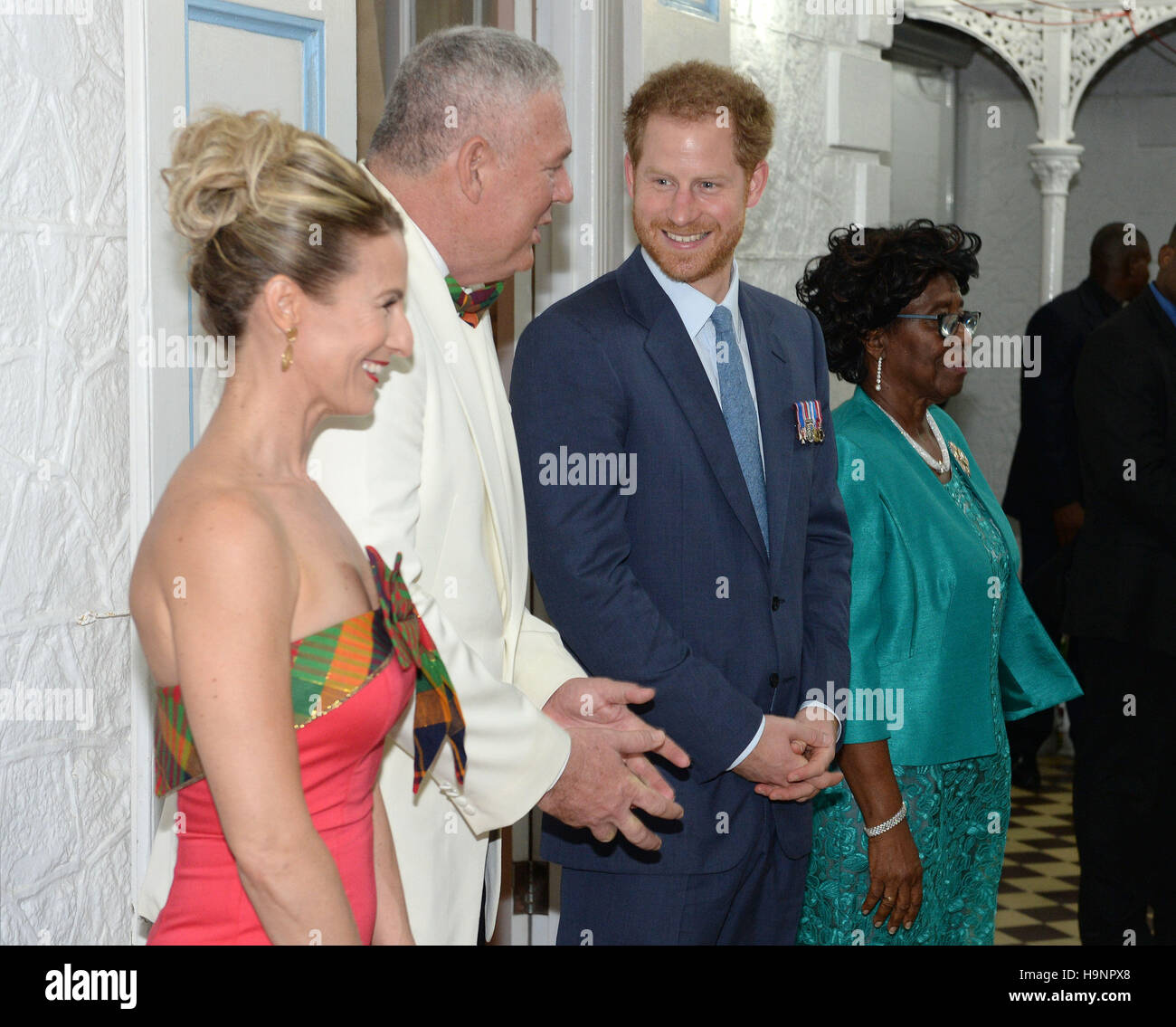 Prince Harry attends a reception hosted by the Governor General, Her ...