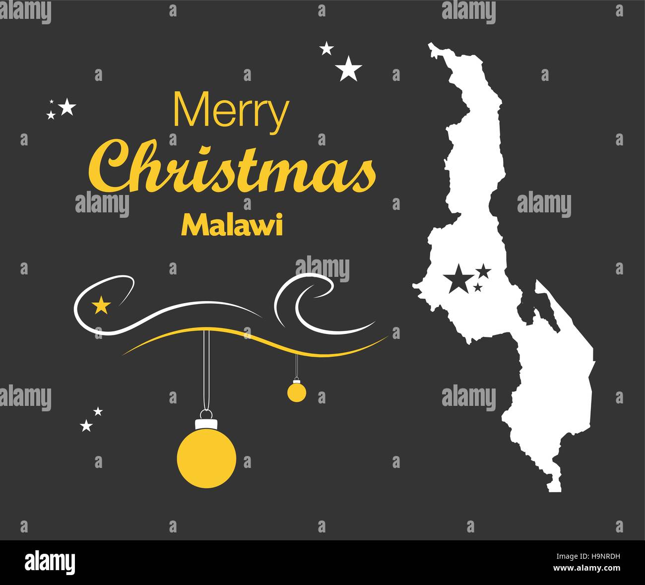 Map of malawi Stock Vector Images - Alamy