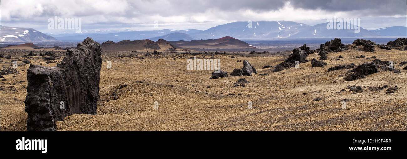 Volcano in Iceland Stock Photo - Alamy