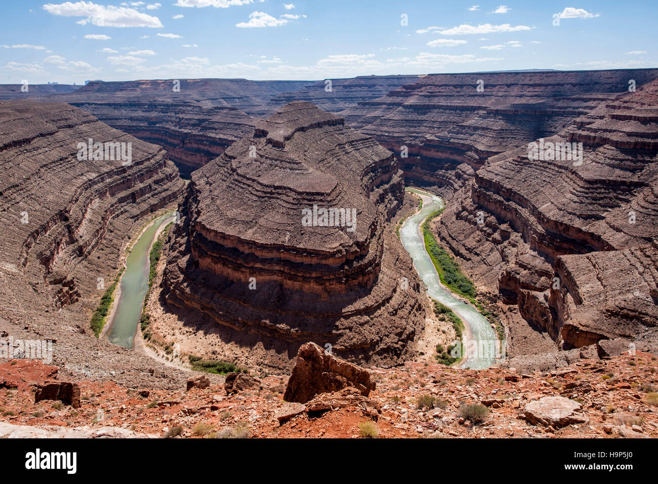 San Juan River, Goosenecks State Park, Utah, USA Stock Photo - Alamy