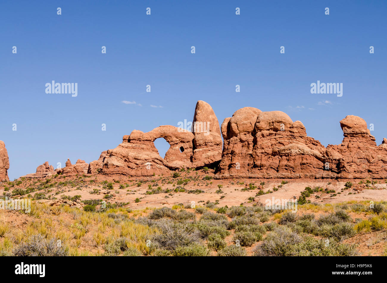 The Windows, Arches National Park, Utah, USA Stock Photo - Alamy