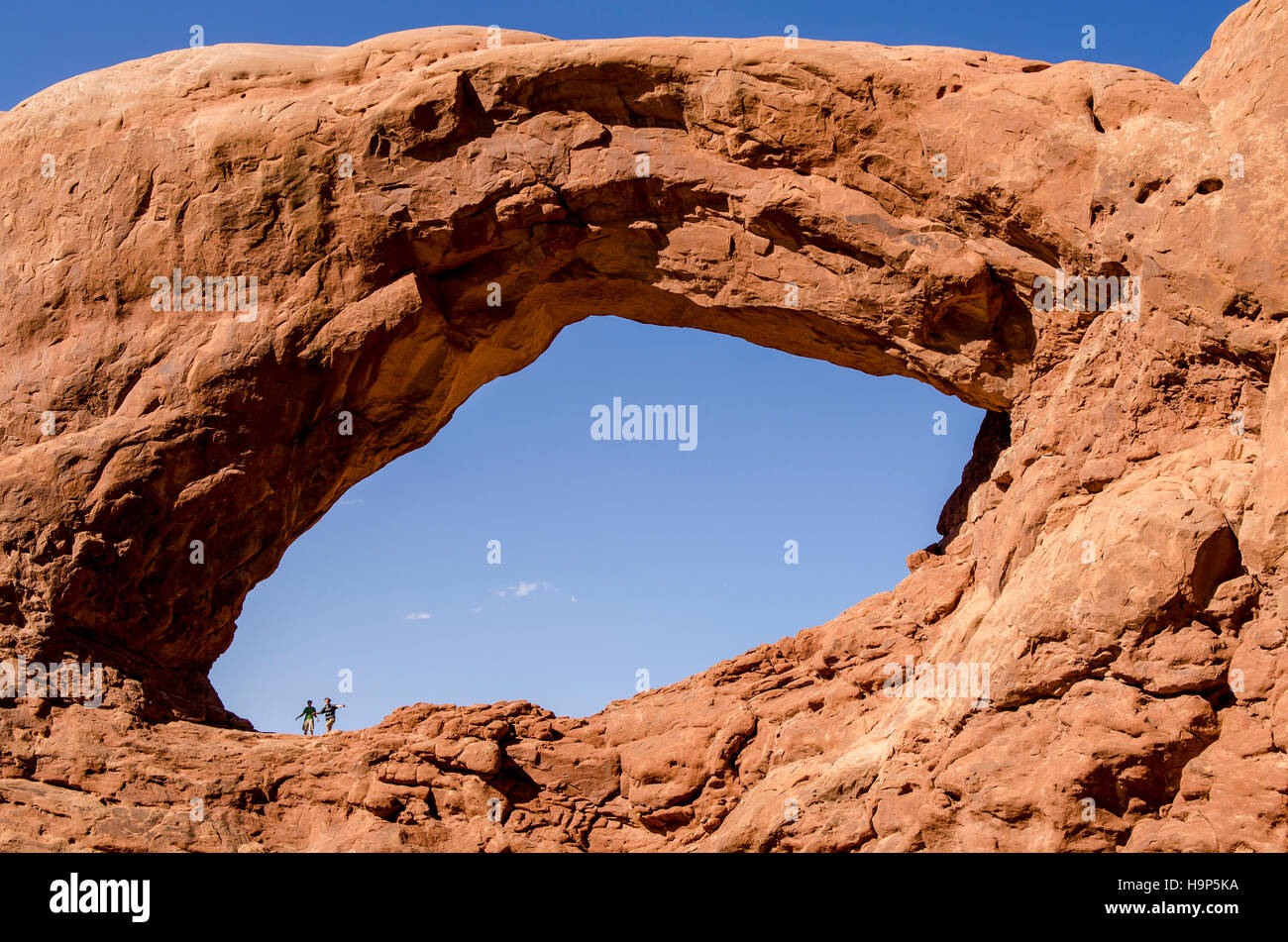 South Window Arch, Arches National Park, Utah, USA Stock Photo - Alamy