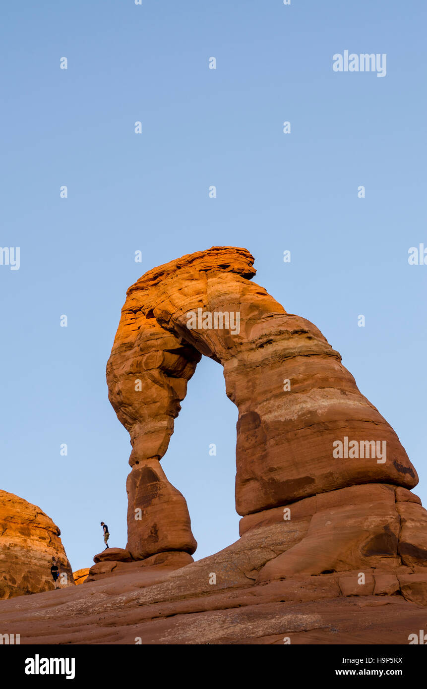 Delicate Arch, Arches National Park, Utah, USA Stock Photo - Alamy